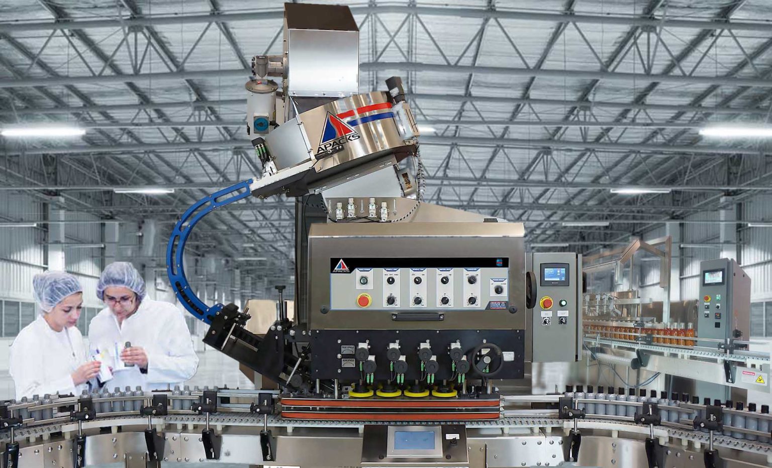Automatic Spindle Capping Machine | Automatic Capper
