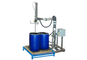 Flow Meter Filling Machine for Drums and Totes | Flow Meter Filler